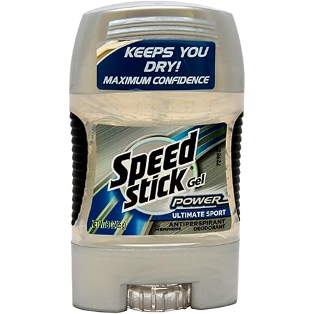 Amazon.com: Speed Stick Anti-Perspirant Deodorant Power Clear Gel 3 oz ...
