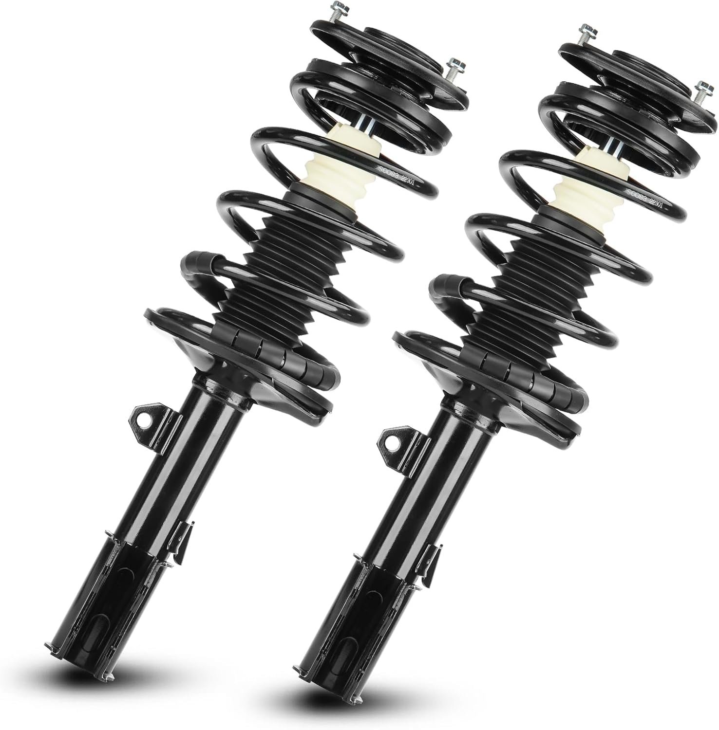 Amazon.com: Front Complete Strut Shock Absorber with Coil Spring Fit ...