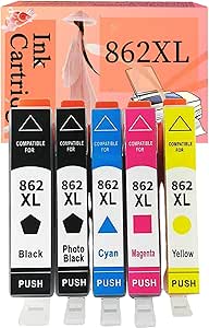 Amazon.com: for HP 862XL 862 Ink-Cartridge Replacement for Compatible ...