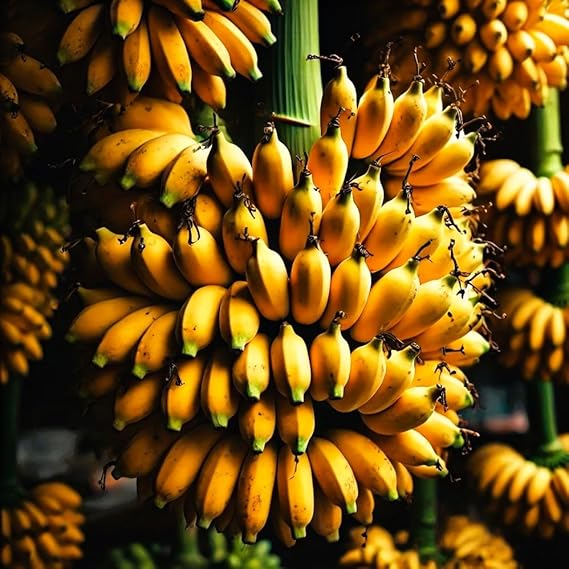 Amazon.com : Lady Finger Banana Tree- Live Fruit Tree Tropical Plantae ...