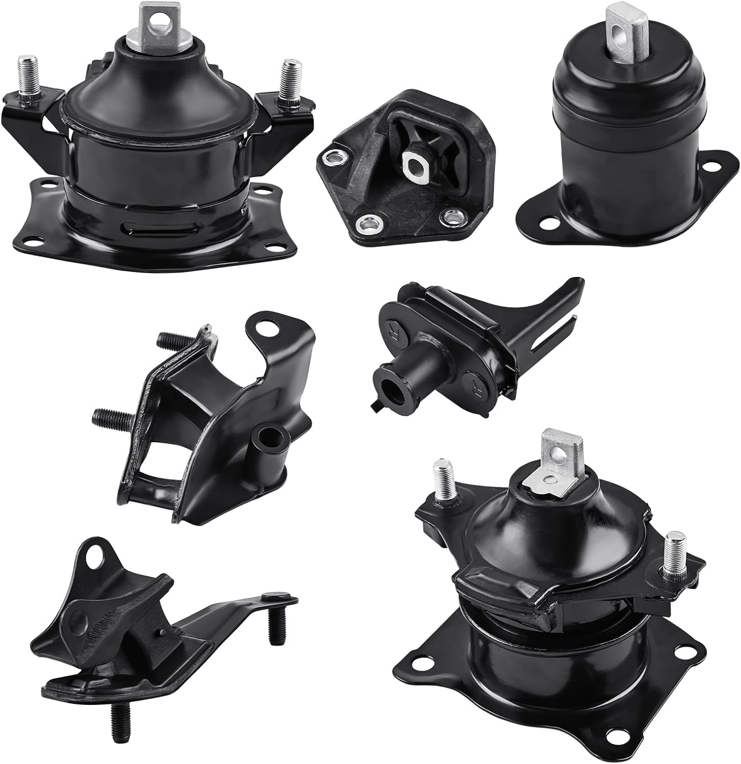 Amazon.com: JDMON 7Pcs Engine Motor & Transmission Mount Kit ...