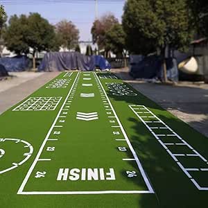 Amazon.com : Topflor Sprint Track Turf Durable Gym Grass Sled Turf for ...
