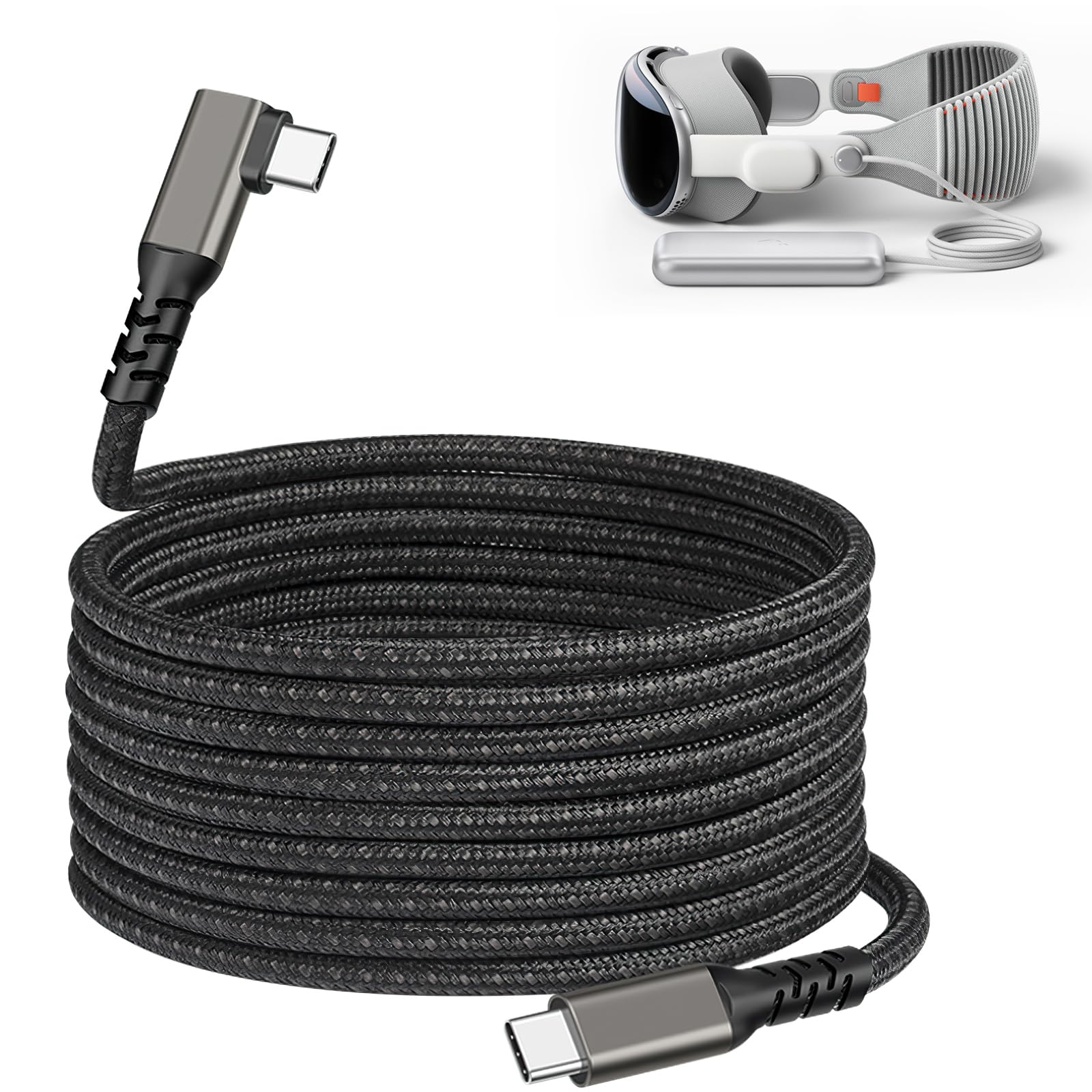 Snapklik.com : Link Cable 10 FT For Apple Vision Pro, USB-C To USB-C ...