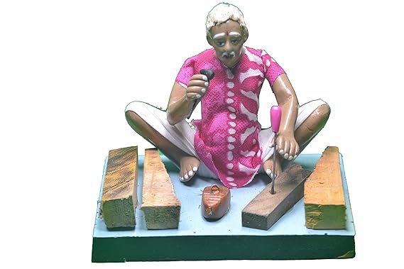 Buy KHJ Handmade Human Figure Showpiece for Home Office Hotel ...