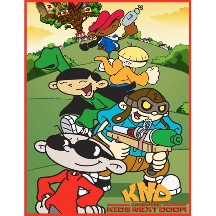 Buy KND Codename: Kids Next Door: Coloring Book Online at desertcart ...