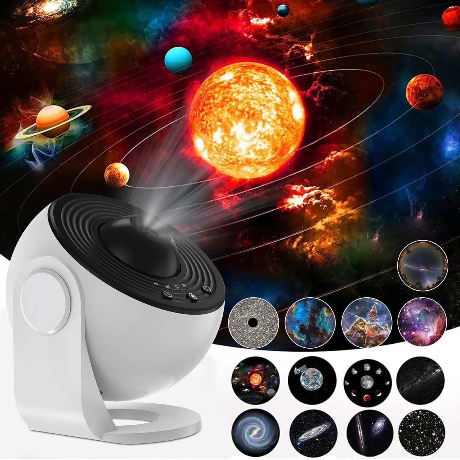 ALLOMN Planetarium Star Projector, LED Globe Galaxy Projector with 13 ...