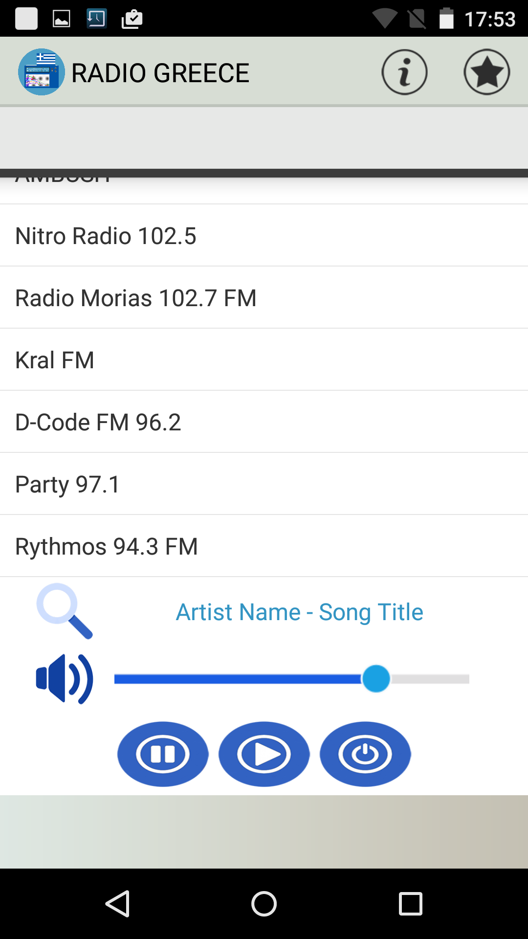 RADIO GREECE:Amazon.com:Appstore for Android