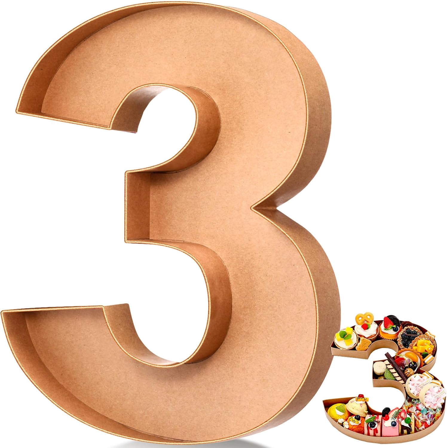 Amazon.com: Mifoci 13.7" Cardboard Number for Charcuterie Photo Booth ...