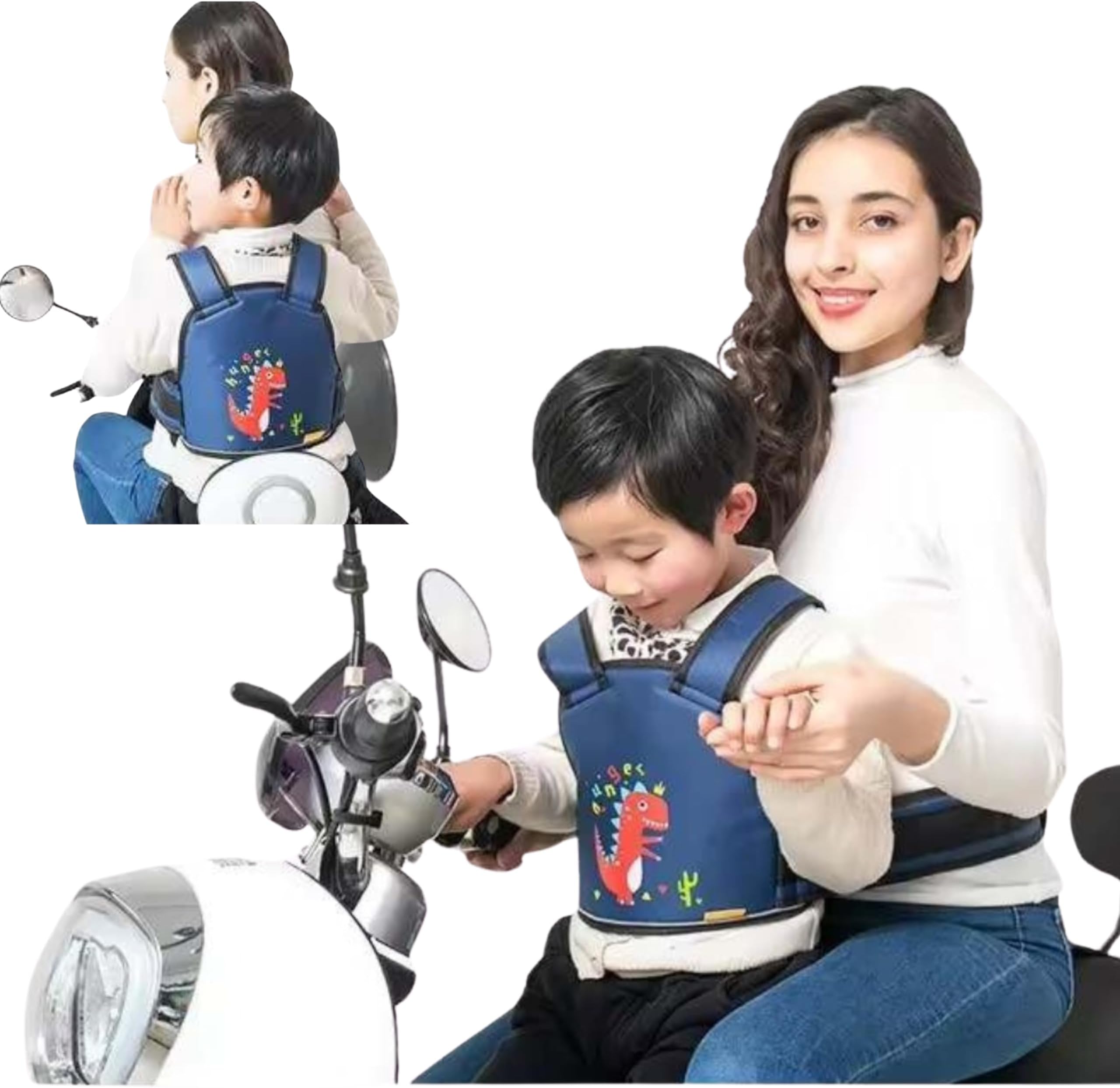 Buy "BloomsChirps SafeRide Kids Motorcycle/Two Wheelers Safety Belt ...
