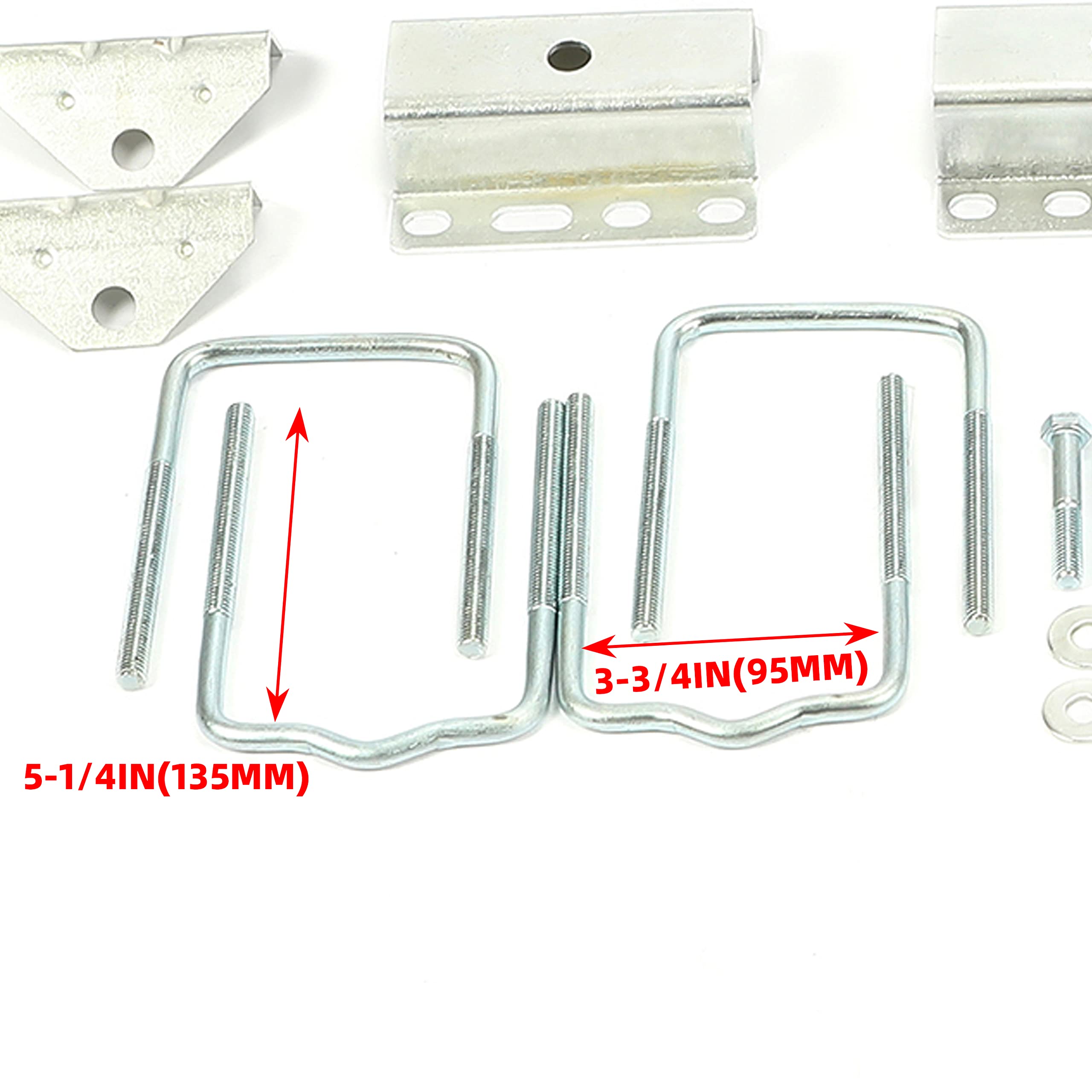 Snapklik.com : 61" Adjustable Boat Trailer Bunk Board Guide-On Rails ...