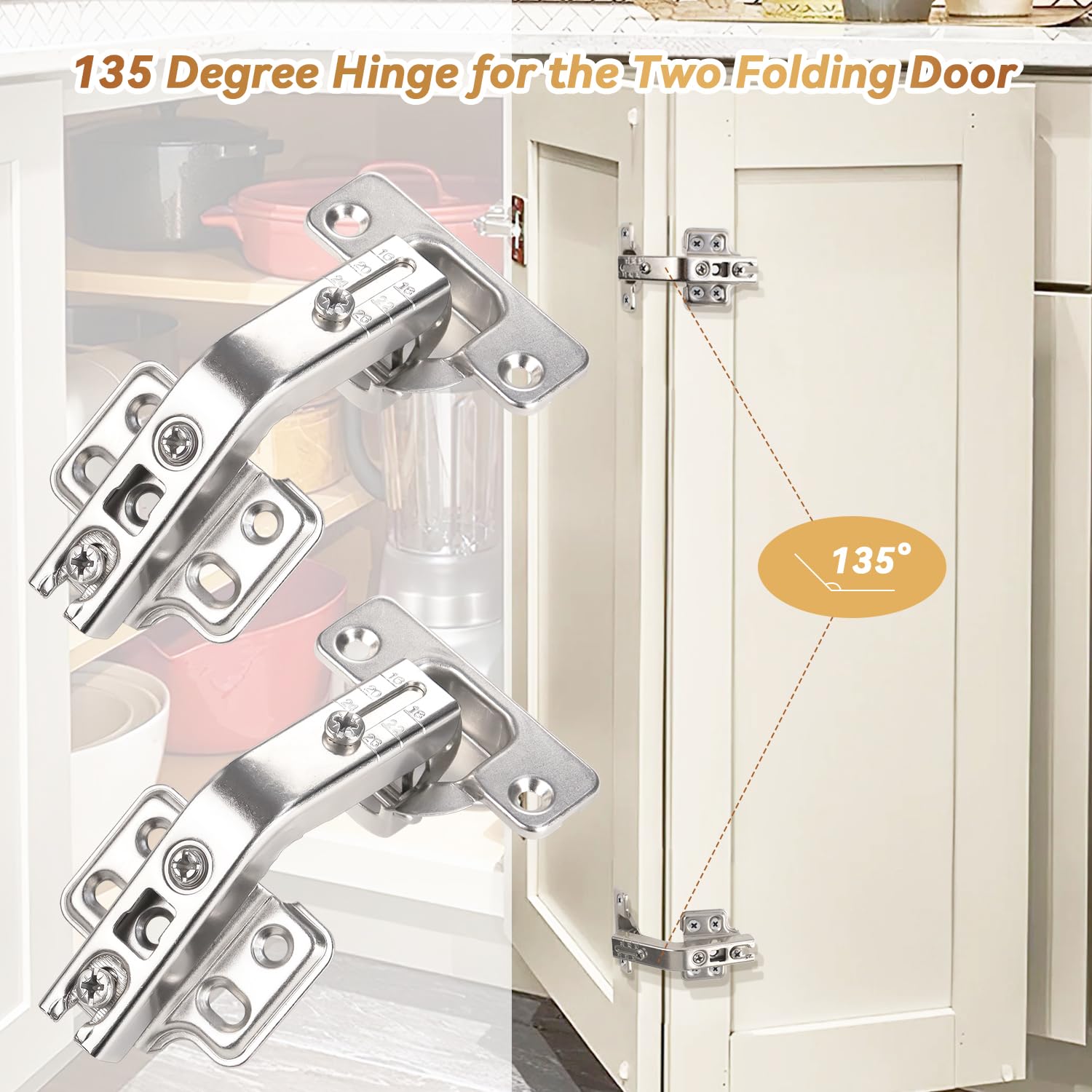 Lazy Susan Corner Cabinet Hinges Kitchen Cabinet Hinges DTC Wide Angle