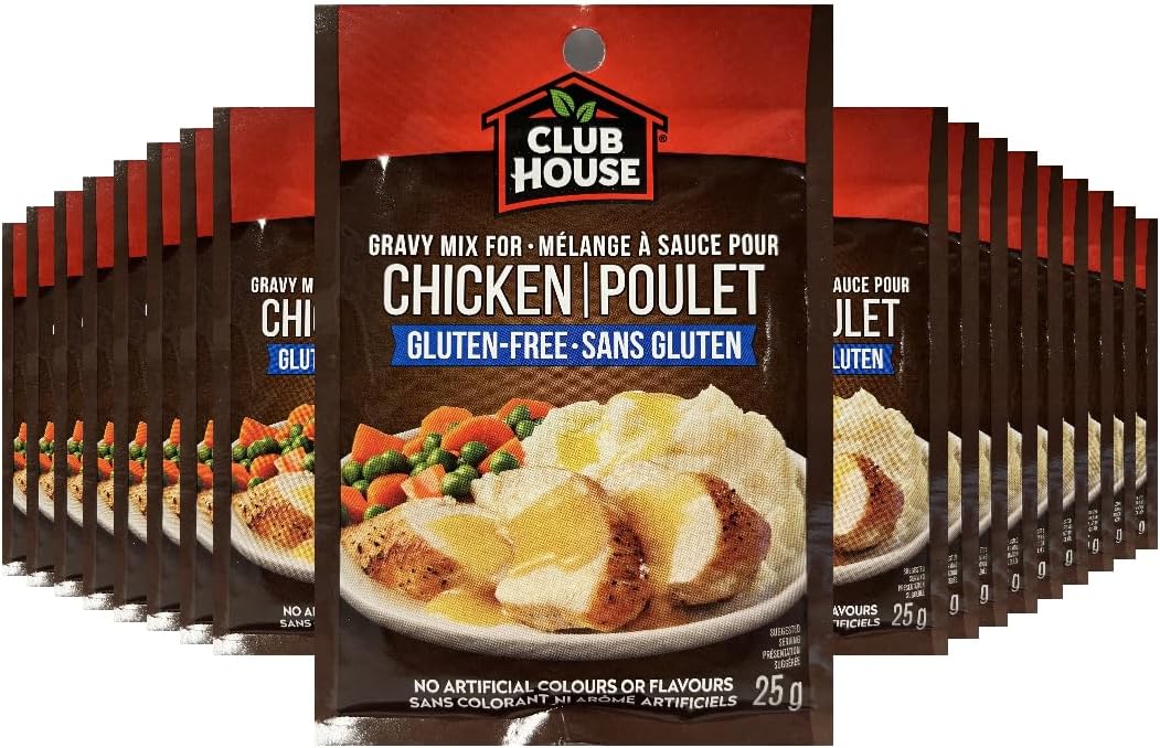 Club House Gluten-Free Chicken Gravy Mix with Herbs & Spices 25g