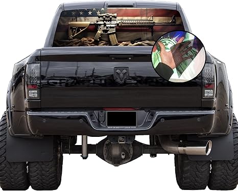 Amazon.com - GRAPHIX EXPRESS Truck Back Window Graphic - Universal See ...