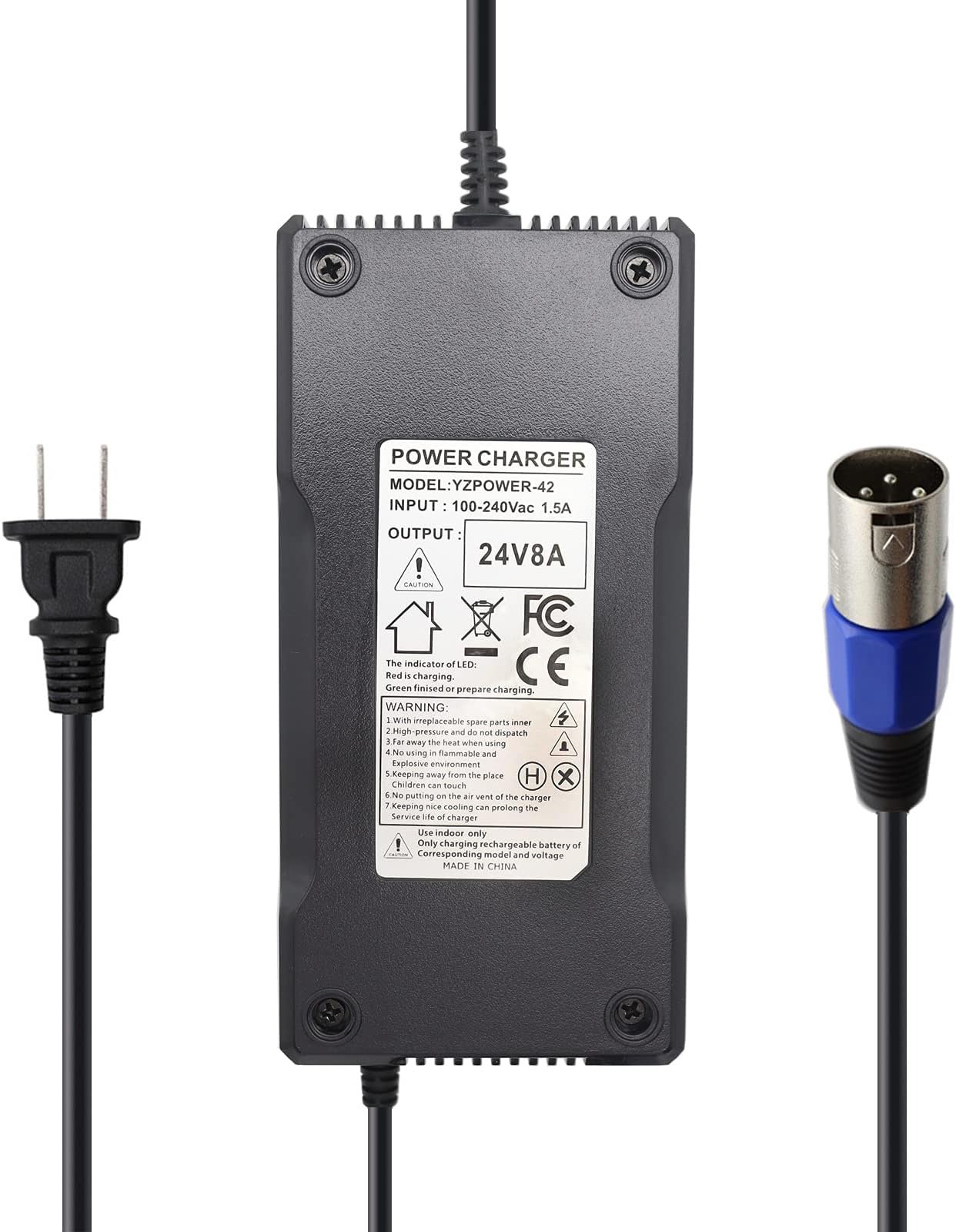 Amazon 24v 8a Battery Charger With Xlr Connector For Ea1065 S150