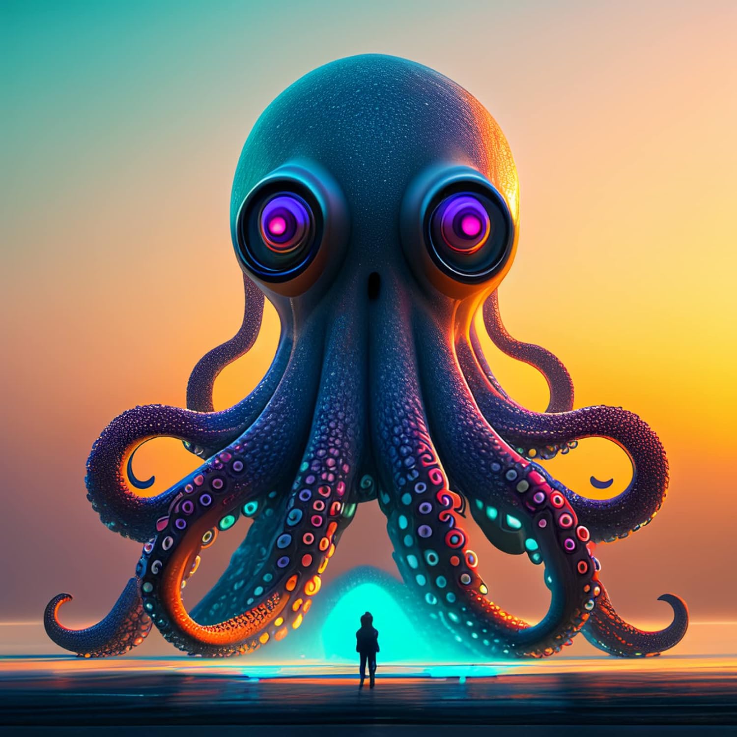 Amazon.com: Cross-Stitch Stamped Kits，11CT 3 Strands 16x20 inch, Cross ...