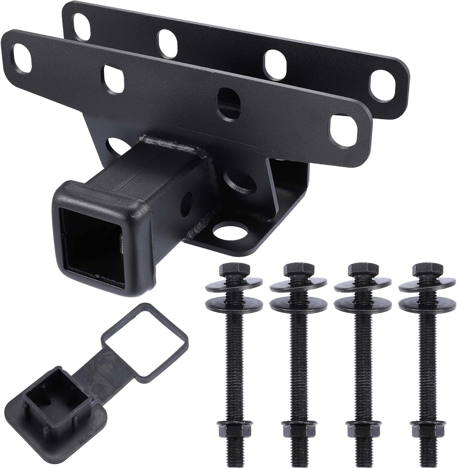 Amazon.com: X AUTOHAUX 2" Rear Towing Trailer Hitch Receiver for Jeep ...