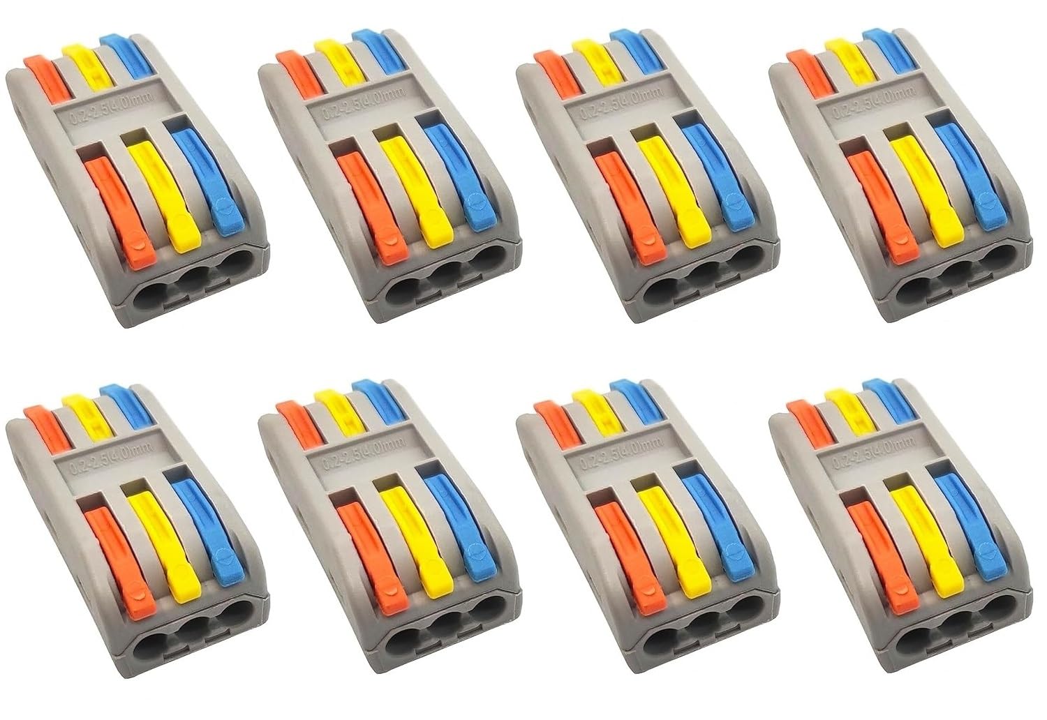 Sugalsu Wire Connectors, Compact Lever Wire Nuts Connectors Wire ...