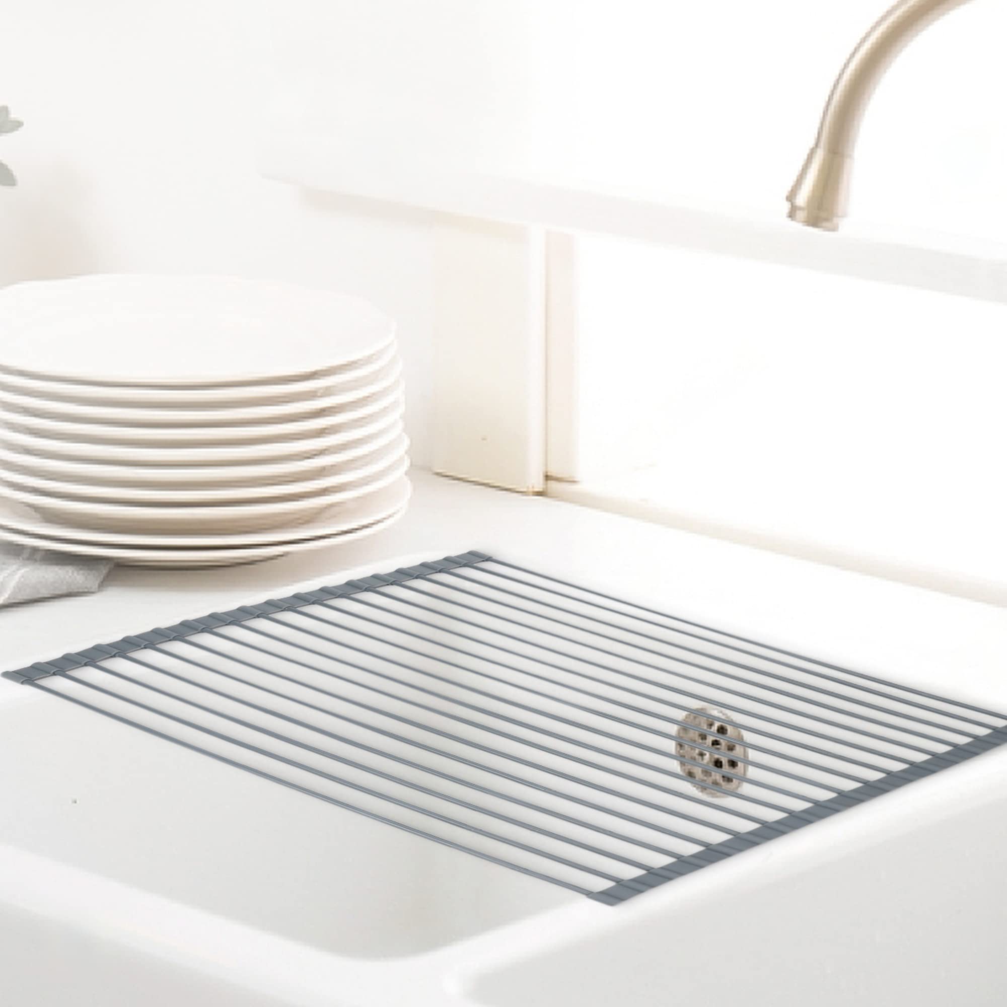 Buy Anko Over Sink Dish Rack | for Kitchen Organisation | Rust ...
