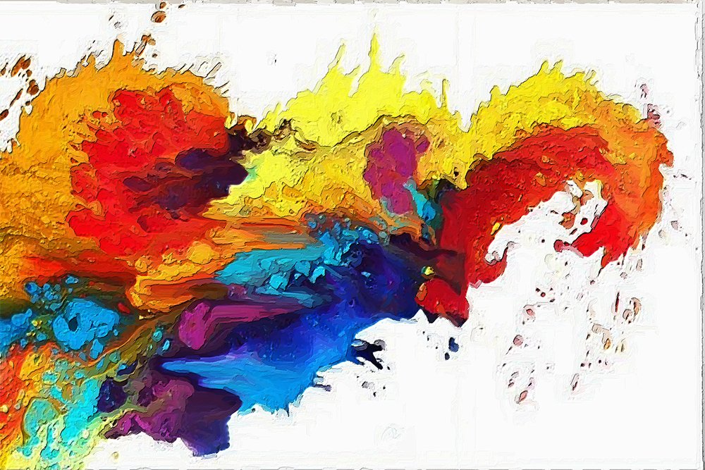 Abstract Paint Splash