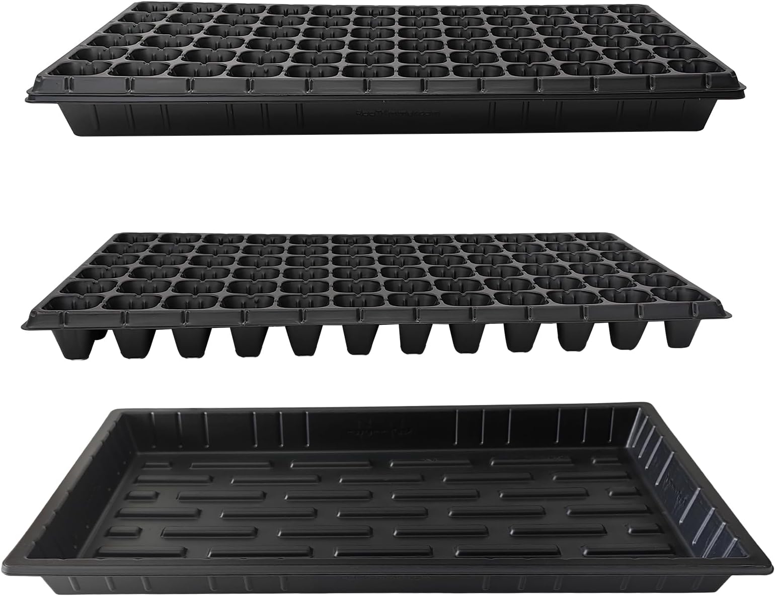 Amazon.com : 50 Cell Seedling Trays Extra Strength, 5 Pack, Seed ...
