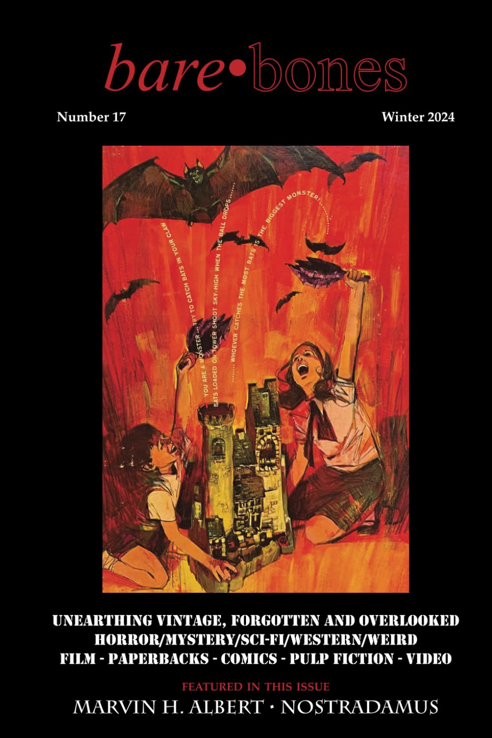 Bare Bones #17: Winter 2024 : Enfantino, Peter, Scoleri, John, Schow ...