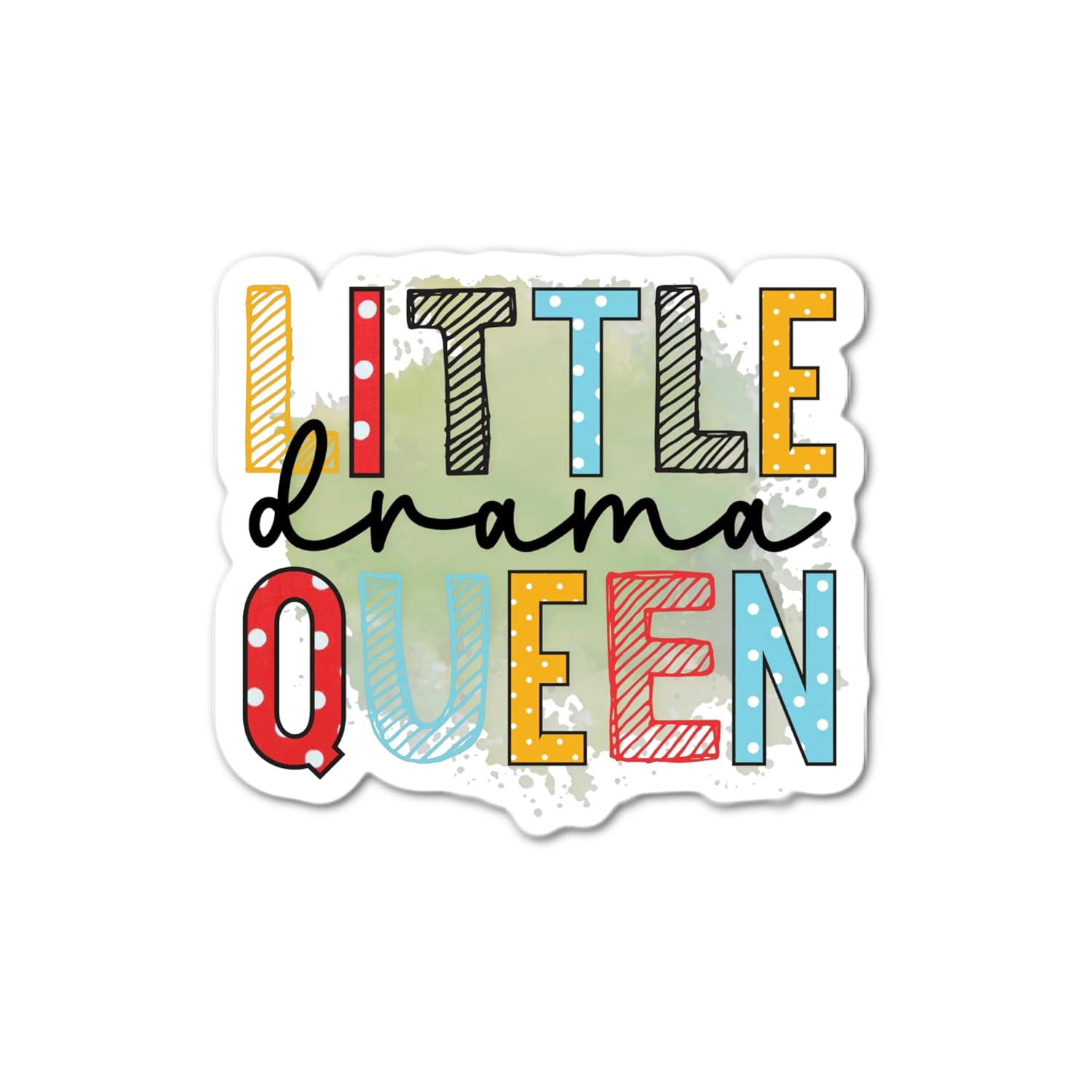 Amazon.com: Little Drama Queen Decal Girls Sticker : Handmade Products