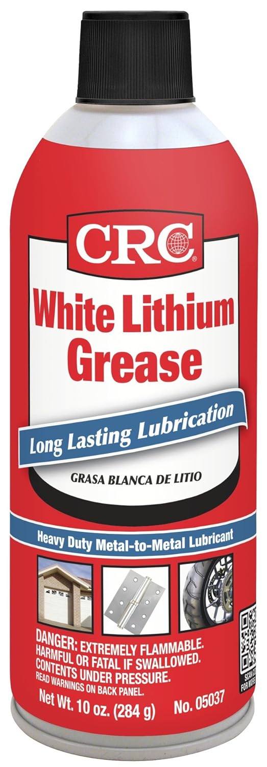CRC 5037-12PK White Lithium Grease - 10 oz., (Case of 12) : Amazon.in ...