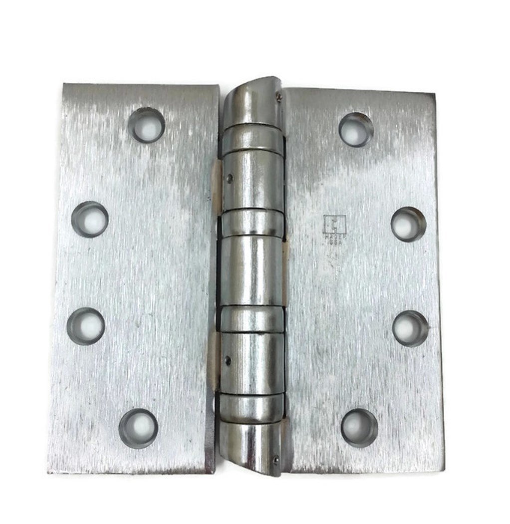 Hager Full Mortise Steel Hinge HT-BB1168 4.5 x 4.5 US26D/652 (Satin ...