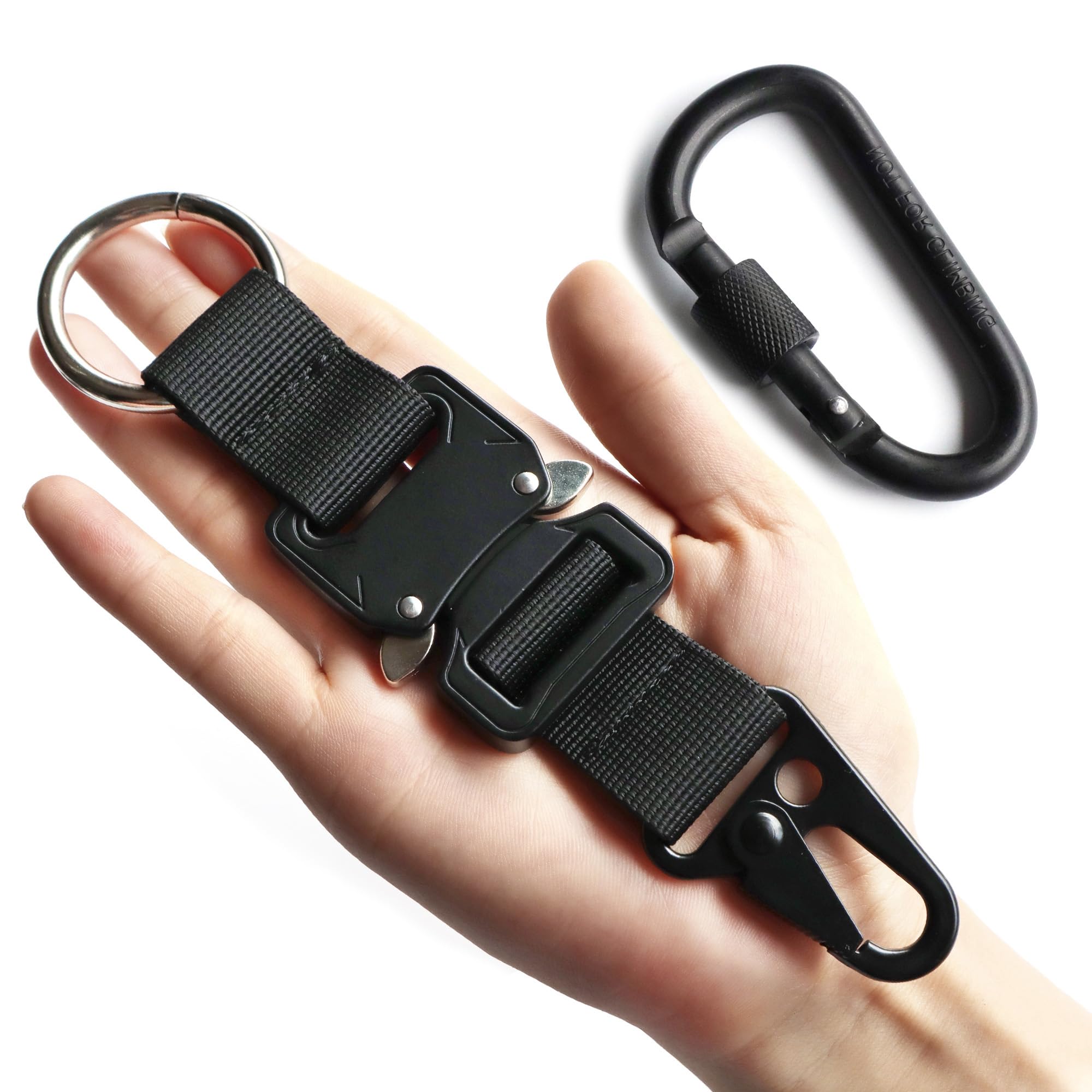 Snapklik.com : aYrap Military Stainless Steel Tactical Keychains For ...