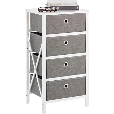 Amazon.com: AZL1 Life Concept Foldable 4 Drawers Storage Organizer Unit ...