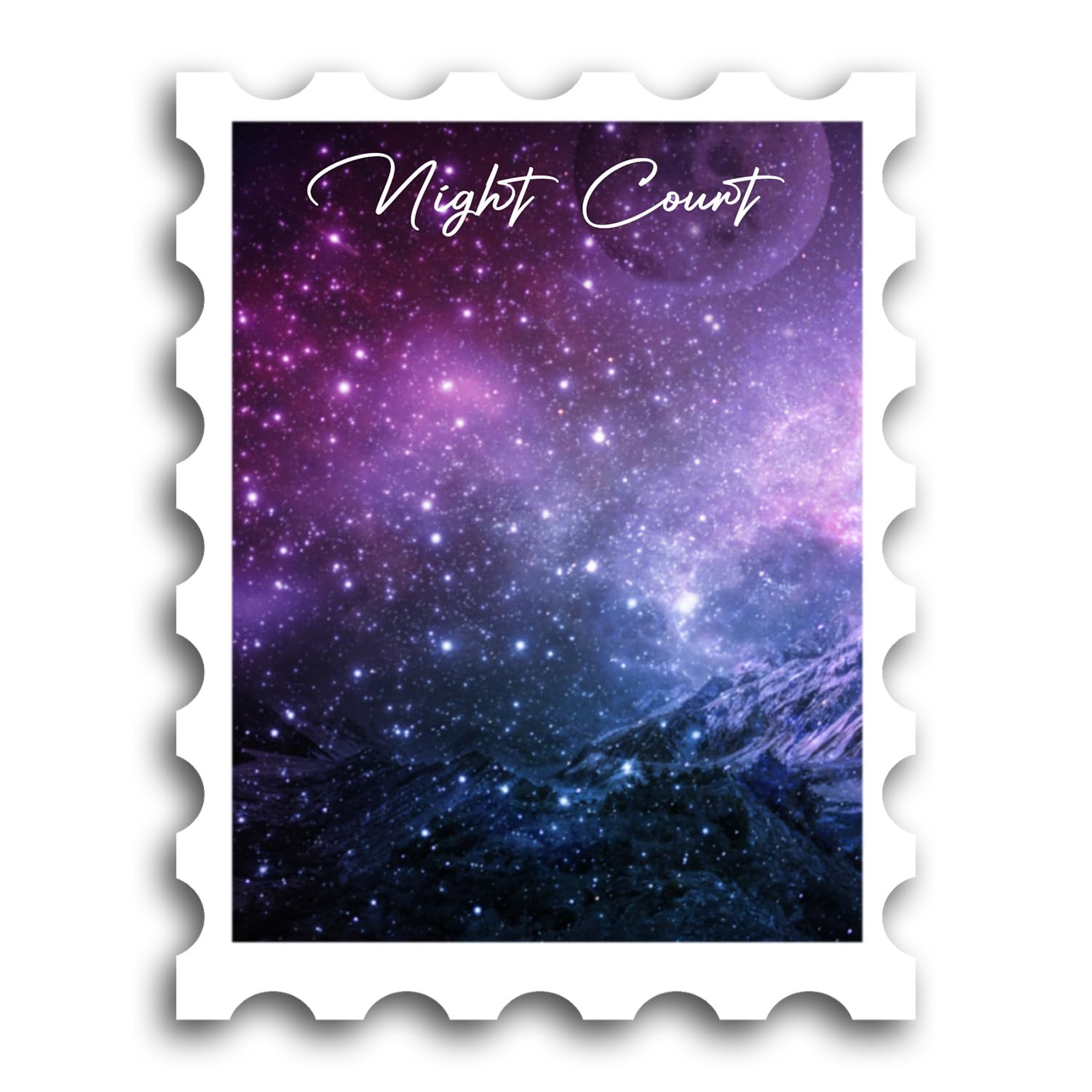 Amazon.com: ACOTAR Sticker A Court of Thorns and Roses Night Court ...