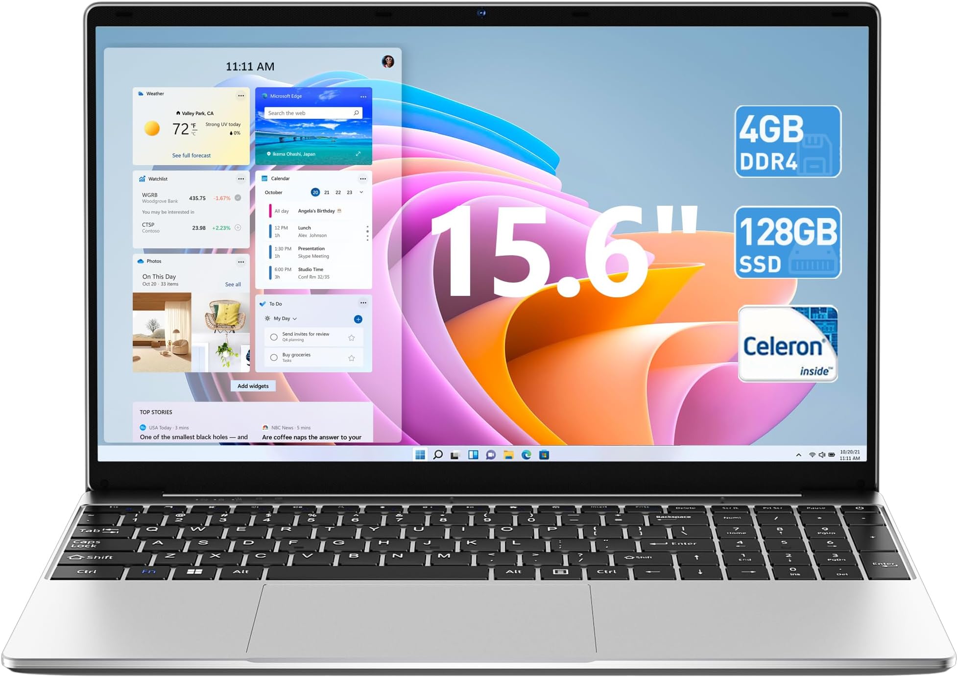 LincPlus P4 14 Zoll Laptop Linux Netbook Intel Core i3 Prozessor 8 GB ...