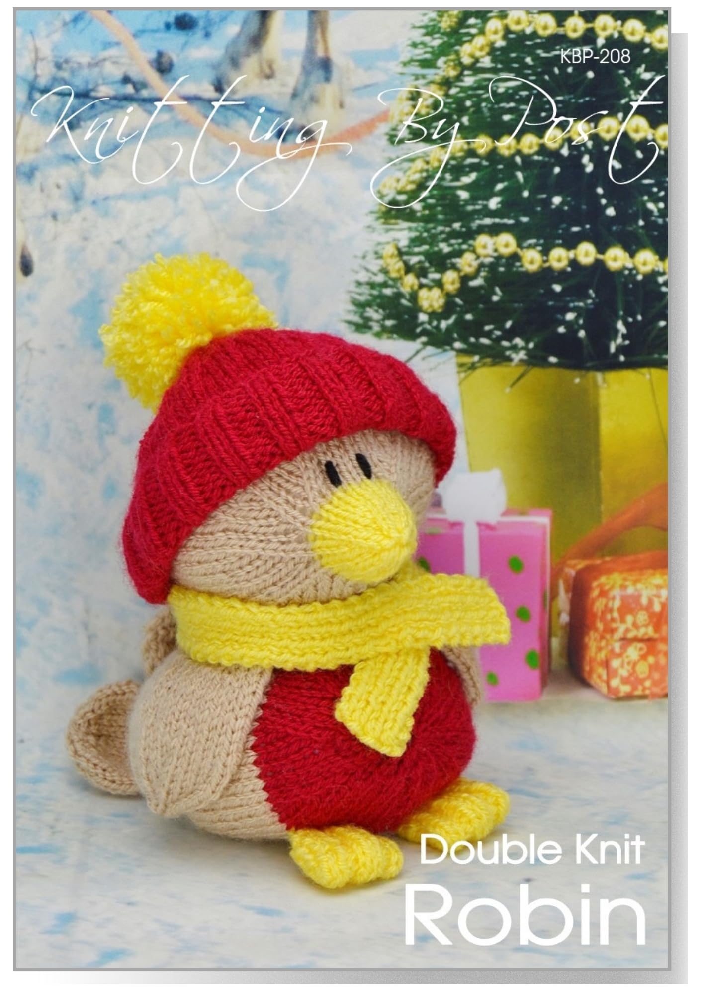Knitting by Post Knitting Pattern Robin Soft Toy from : Amazon.co.uk ...