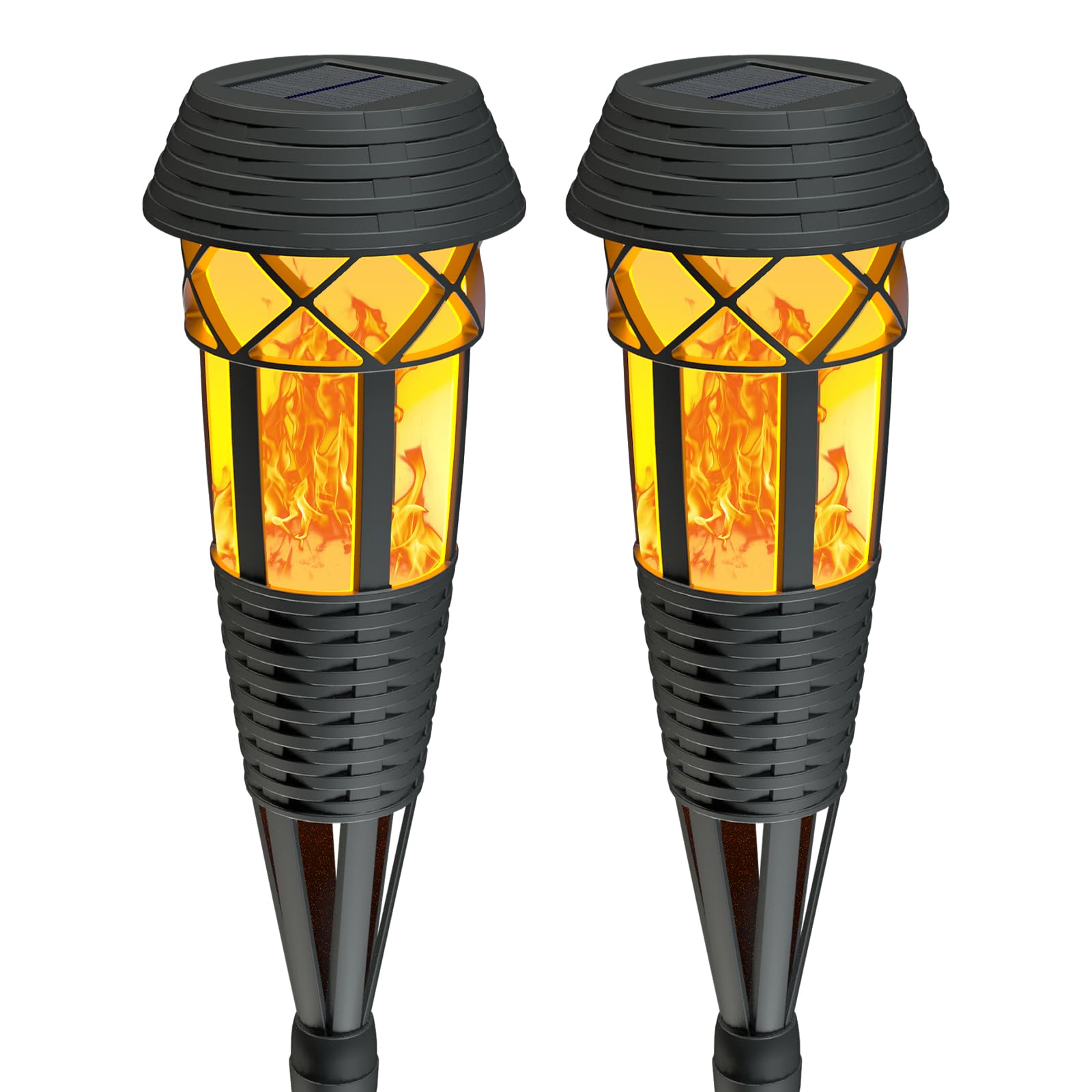 Snapklik.com : Evelynsun Flickering Flames Torch Light Solar Garden ...