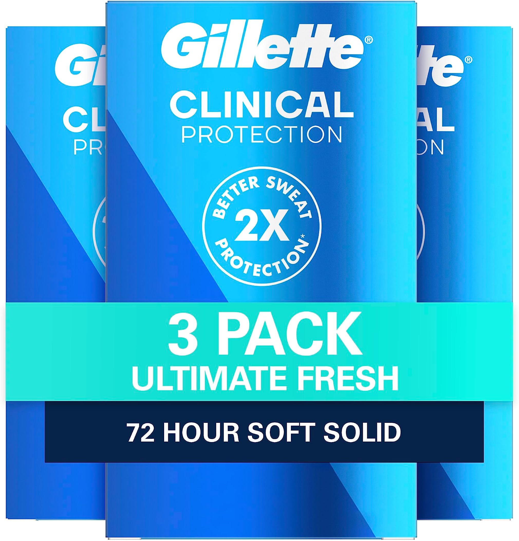 Amazon.com : Gillette Antiperspirant Deodorant for Men, Invisible Solid ...