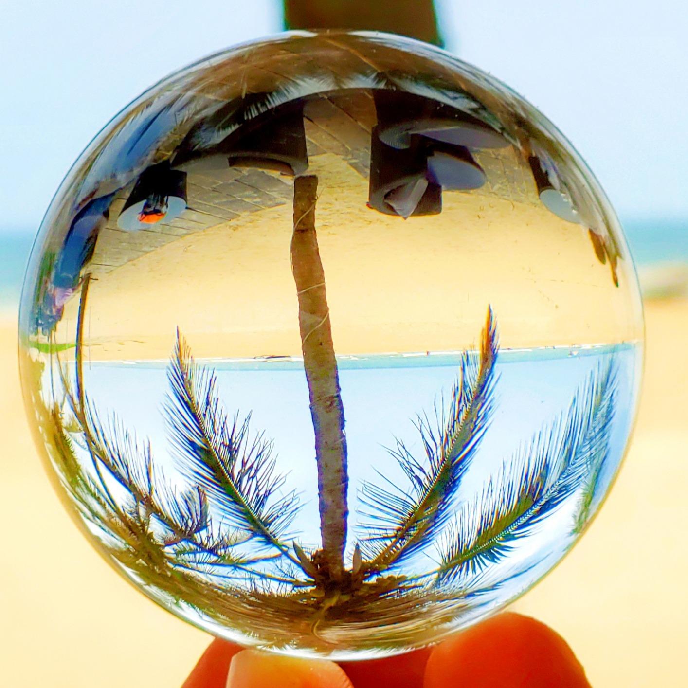 Buy Techzere® 60 mm K9 Crystal Lens Ball Lensball Pro & Stand for ...