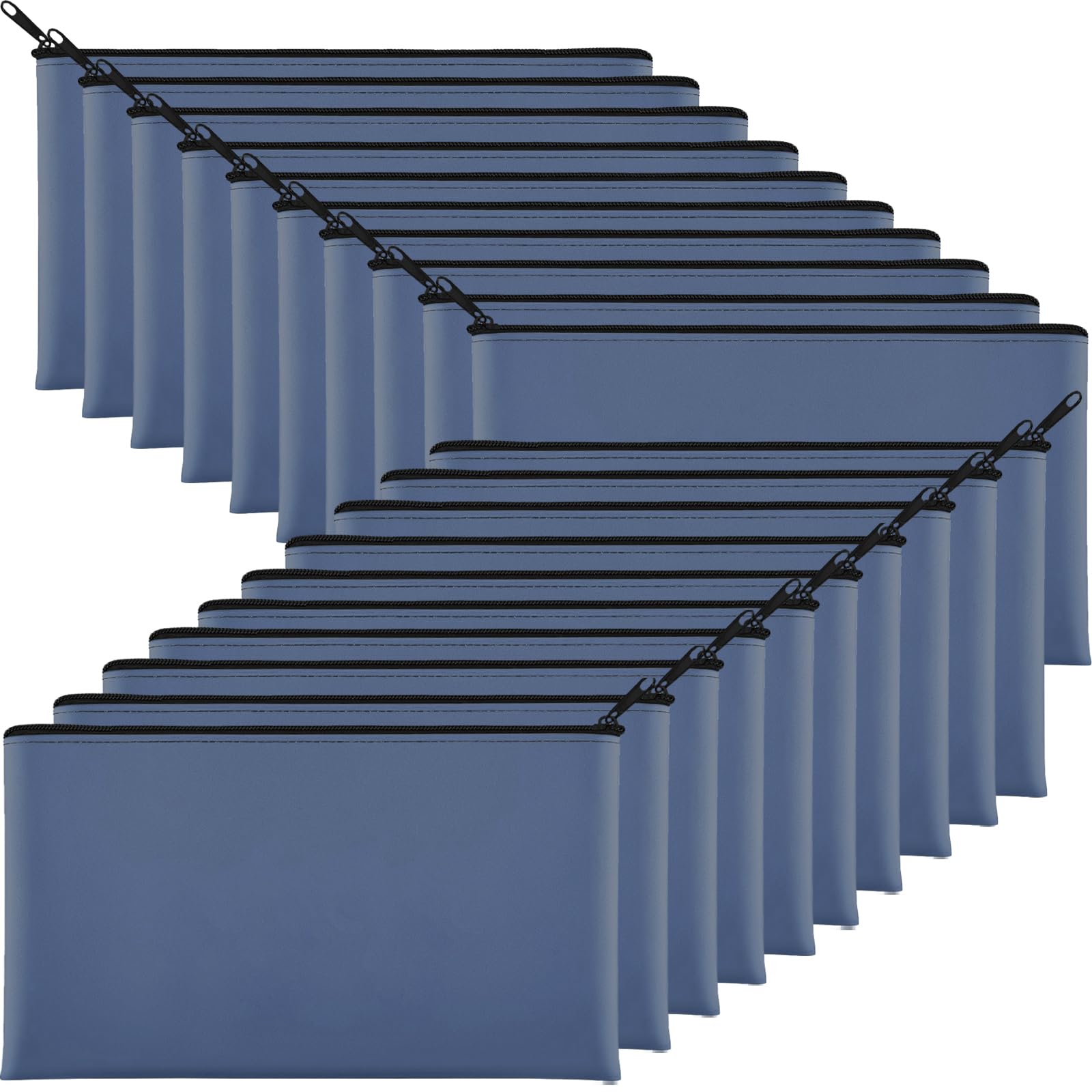 Snapklik.com : 20 Pack Money Bag 11.5 X 6.1 Inch Bank Deposit Bags