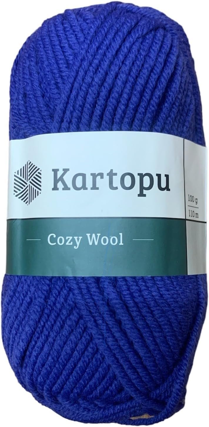 Kartopu Soft Chunky Wool Acrylic Mix Crochet Knitting Yarn Ball-100G ...