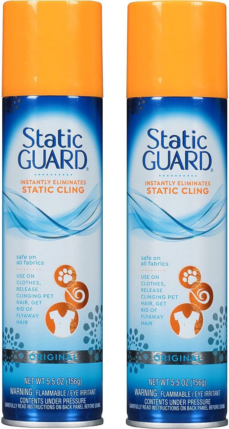 Static Guard Spray 5.5 oz. Pack of 2 : Amazon.ca: Health & Personal Care