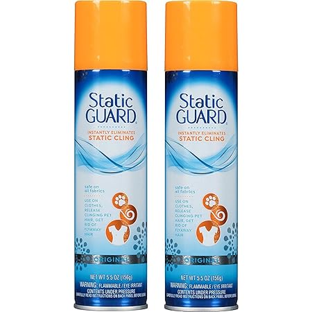Amazon.com: Static Guard Bonus Pack Spray 12.4 oz (2 Pack of 5.5 oz & 1 ...