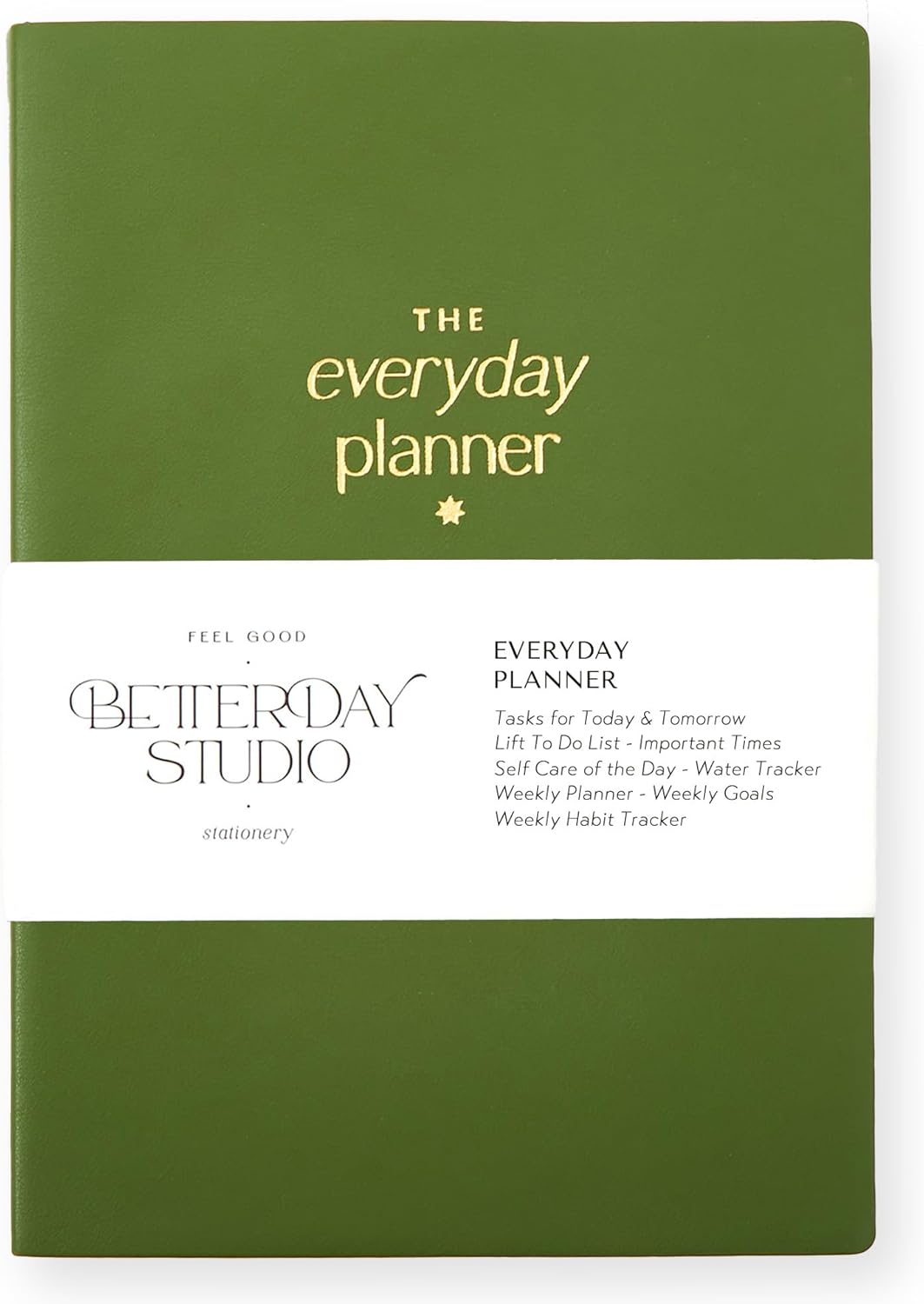 The Everyday Planner Notebook - Task Tracker, Daily & Weekly Planner ...