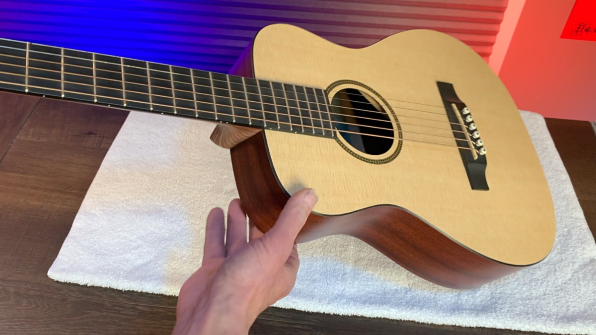 Watch In-Depth REVIEW Martin LX1 Little Martin Acoustic Guitar on ...