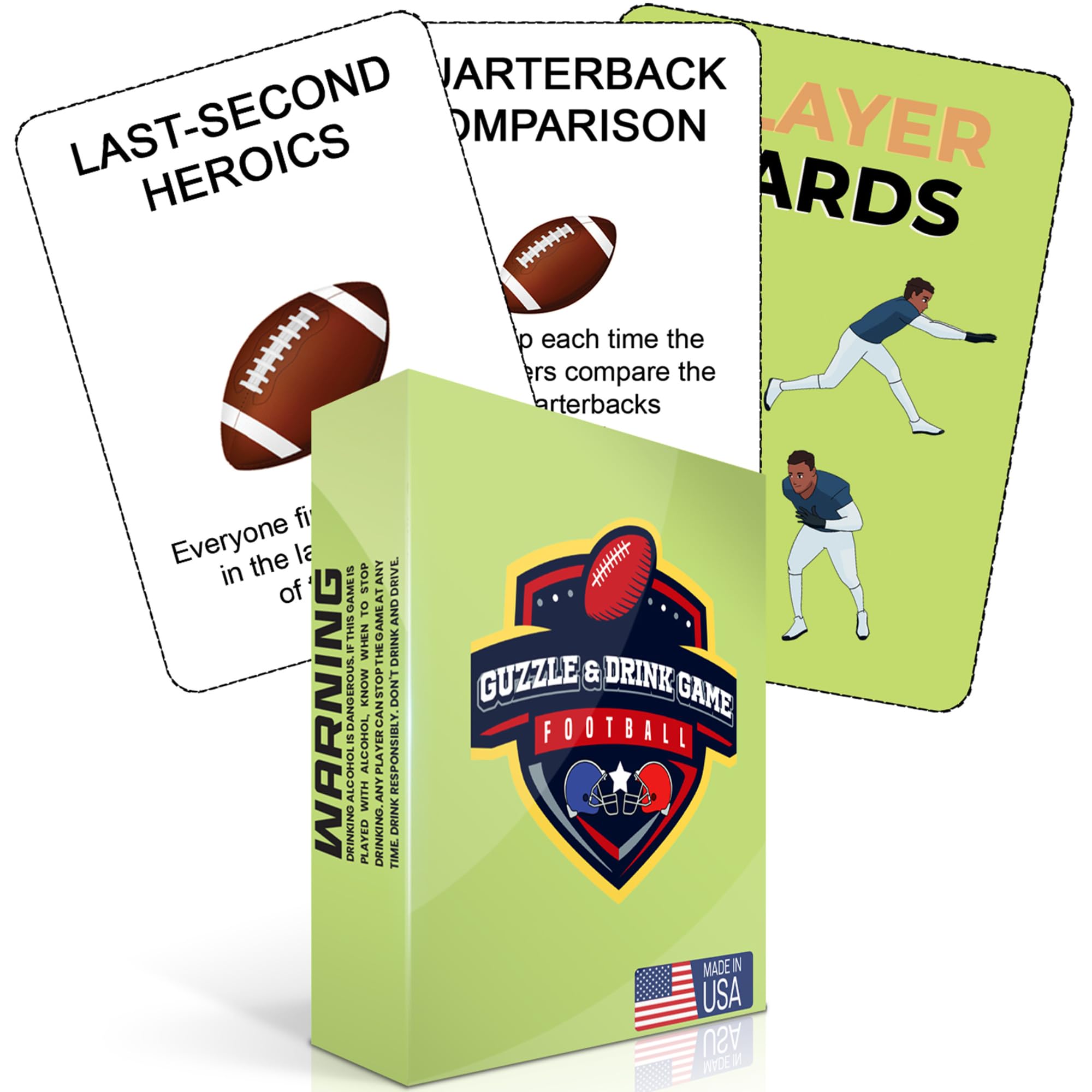 Amazon.com: Hexers Football Fun Drinking Game. Drink with Friends and ...