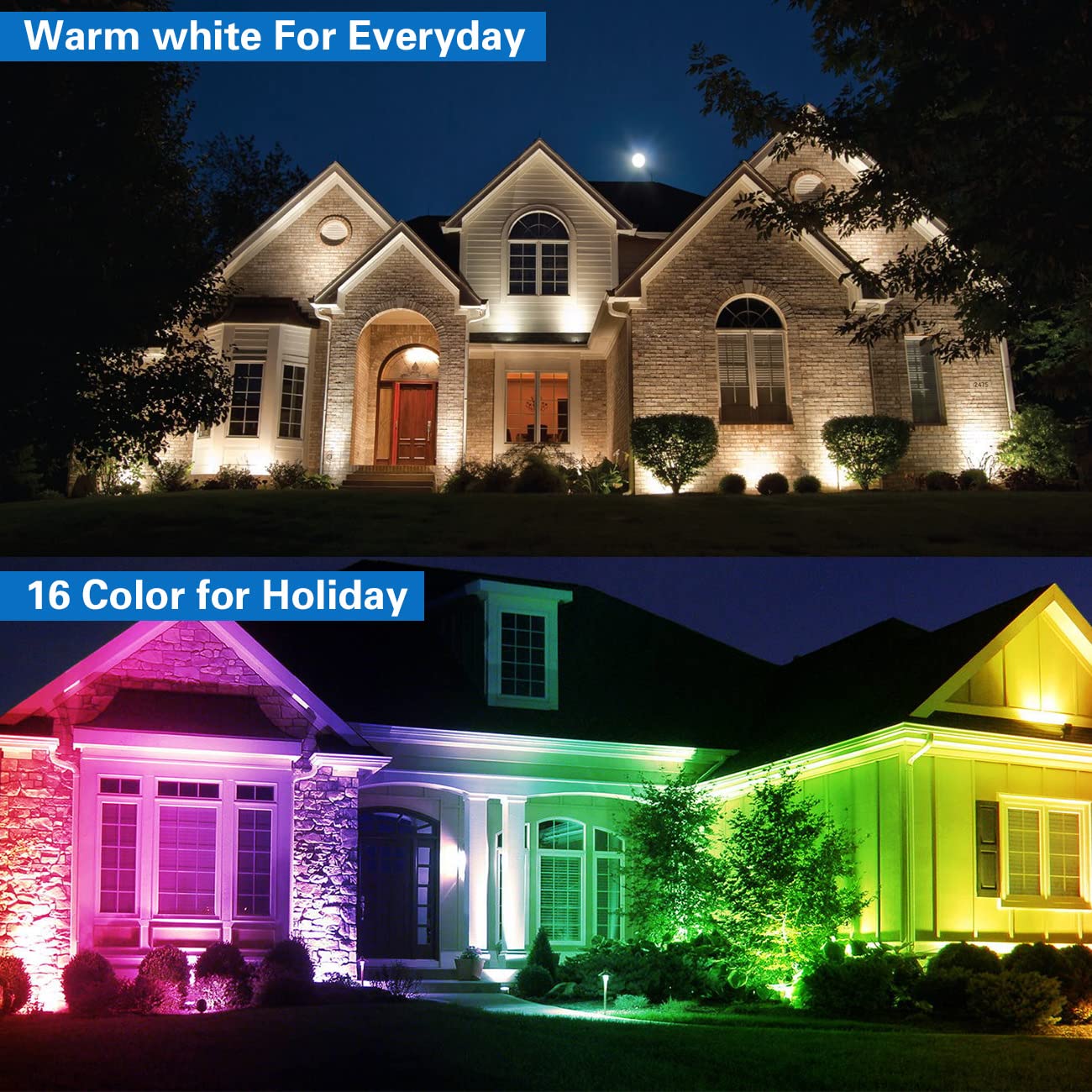 Color Changing Led Landscape Lighting Well RGB Low Voltage Landscape