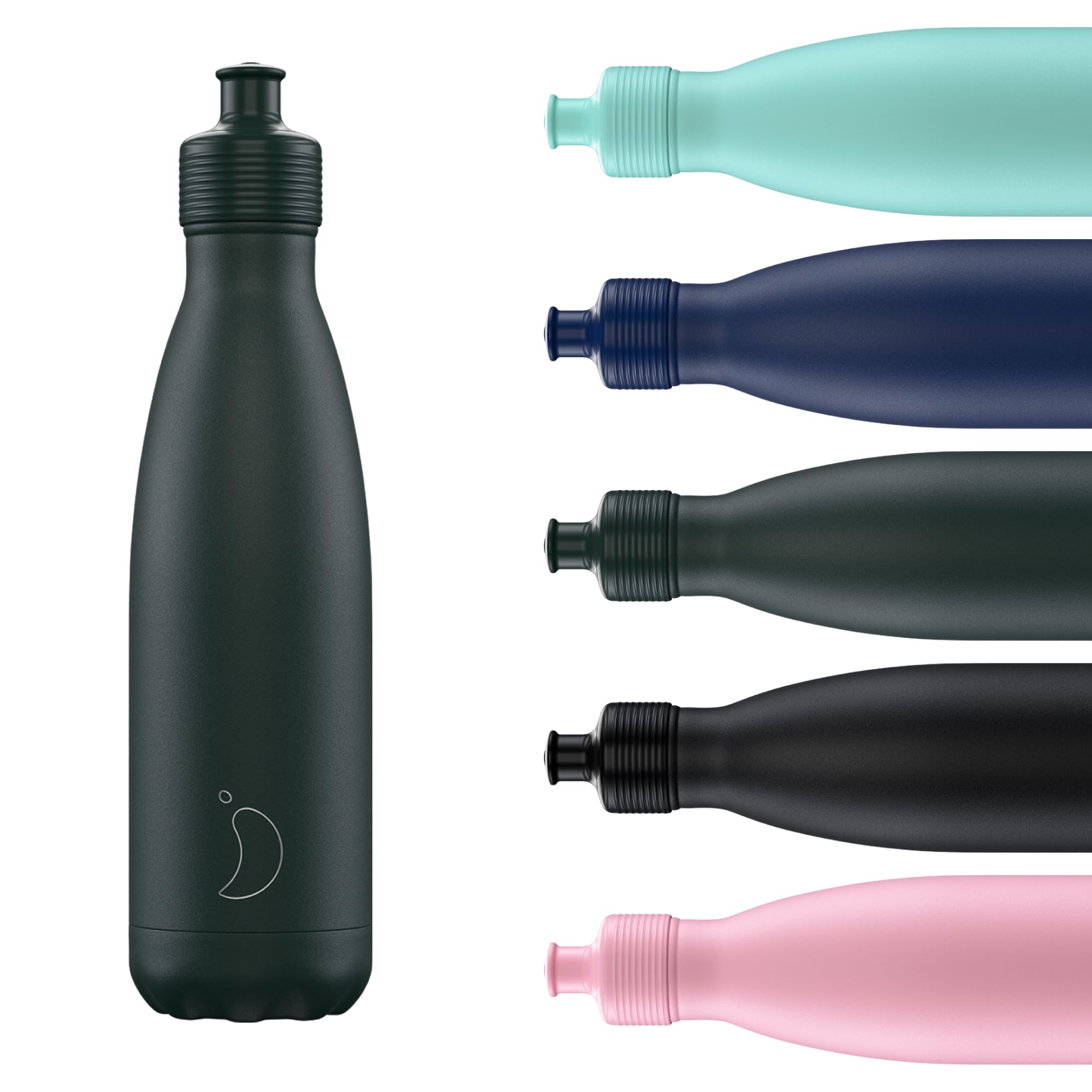 Chilly's Original Sports Bottles - BPA-Free Stainless Steel Reusable ...
