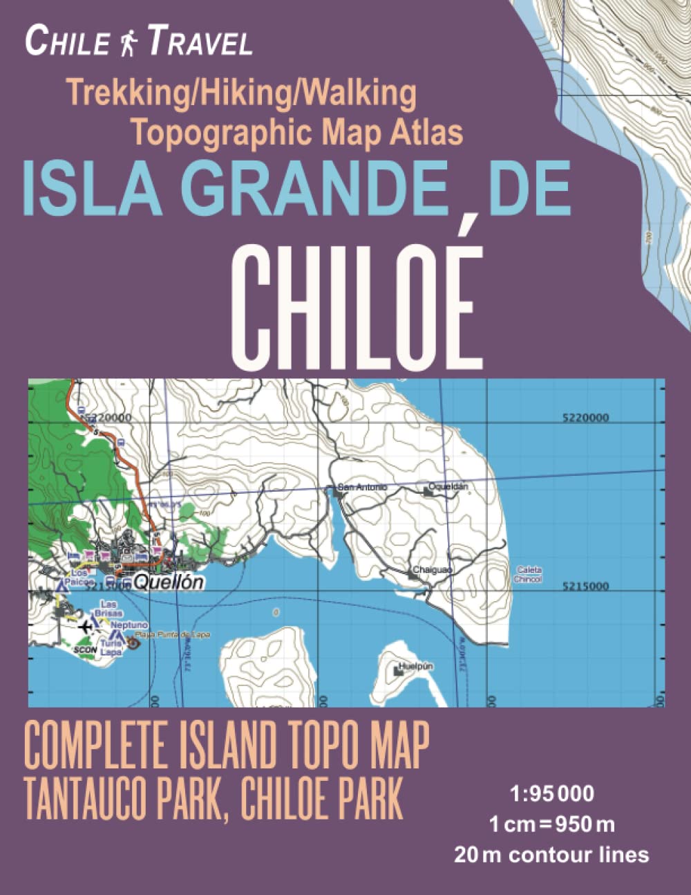 Isla Grande De Chiloe Complete Island Topo Map Tantauco Park | Desertcart Papua New Guinea