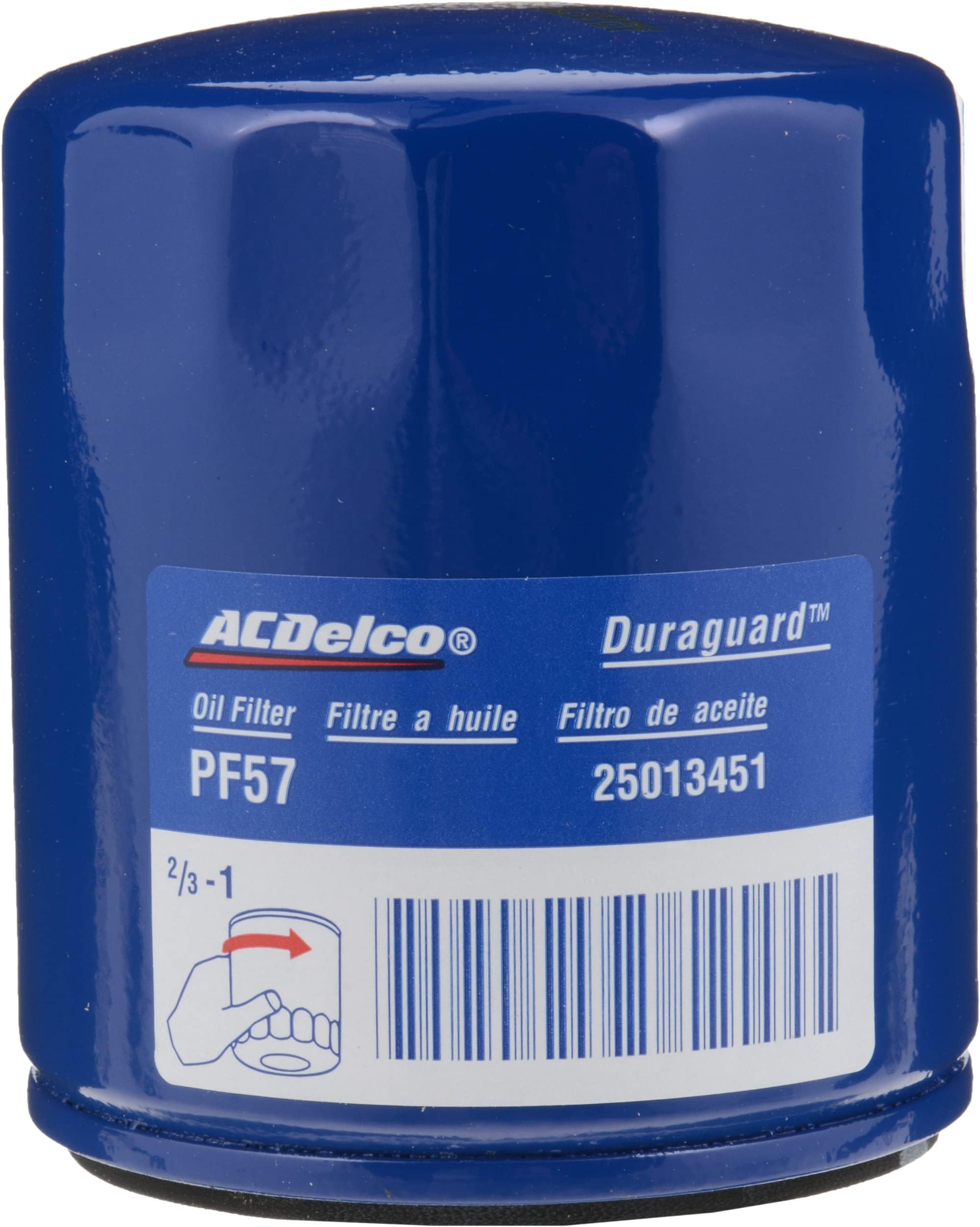 Amazon.com: ACDelco GM Original Equipment PF57 Engine Oil Filter ...