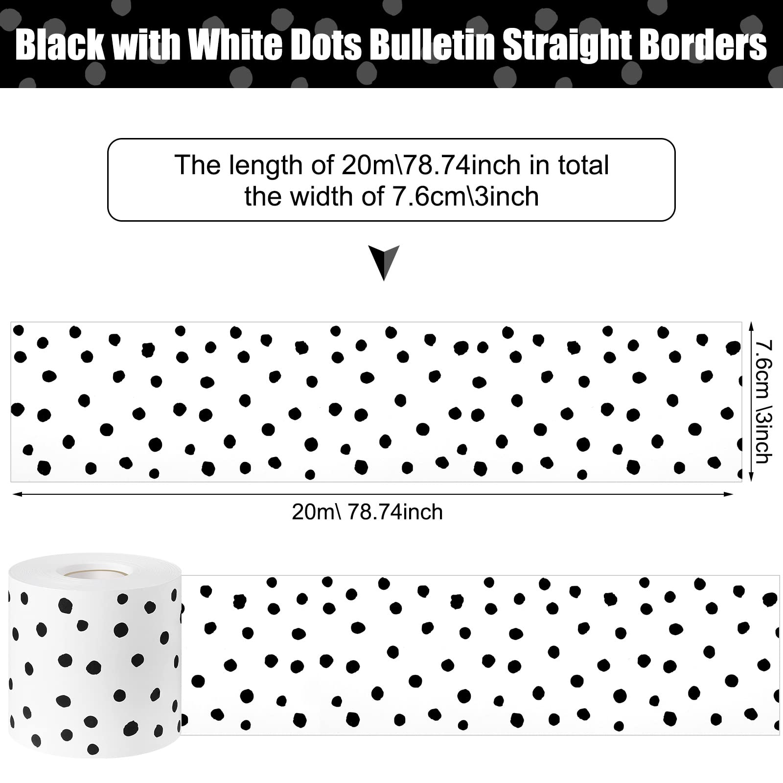 Checkered Border For Bulletin Board Buy Carson Dellosa 65 Feet Black ...