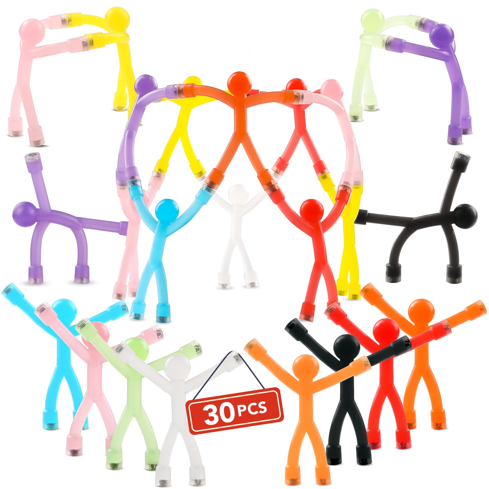 Amazon.com: TRYMAG Man Fridge Magnets, 30 Pack Cute Magnets Fridge for ...