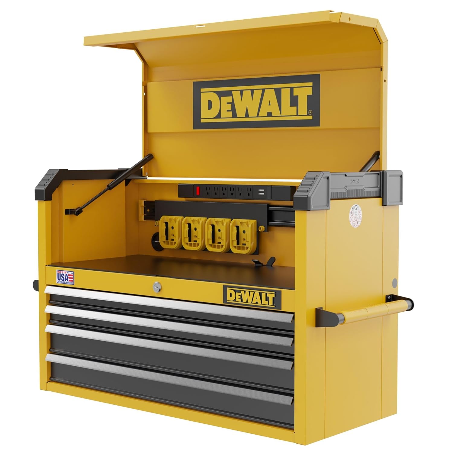 Amazon.com: DEWALT Tool Chest with 4 Drawers, 37 Inch, 100lb Drawer ...